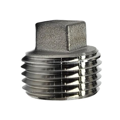 Plug Bujão De 2 Polegadas Em Inox 316