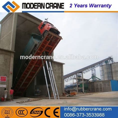 Hydraulic Container Lift Container Unloading System High Quality