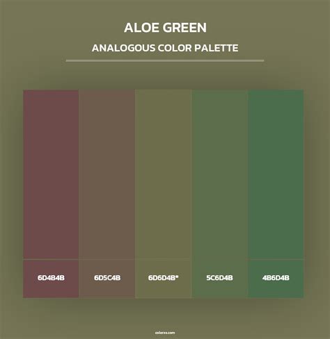 Analogous Color Palettes And Scheme Combinations