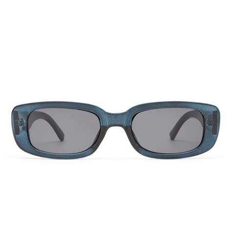 Ceres Navy Uni Sex Rectangle Sunglasses Aire Aire Us