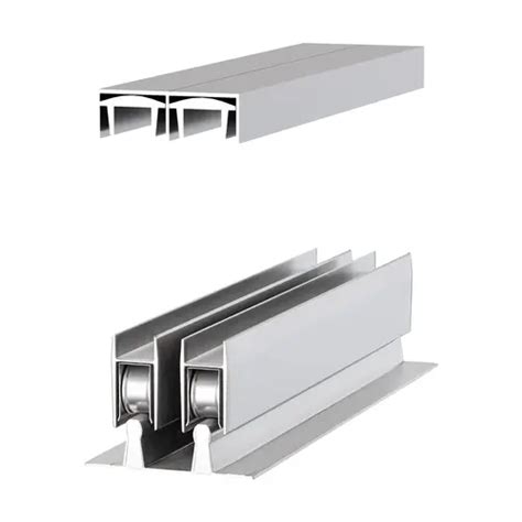 Epco 14 A 8 14 Aluminum Track Assembly Satin Clear Anodized 96