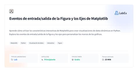 matplotlib visualización de datos interactiva en python labex