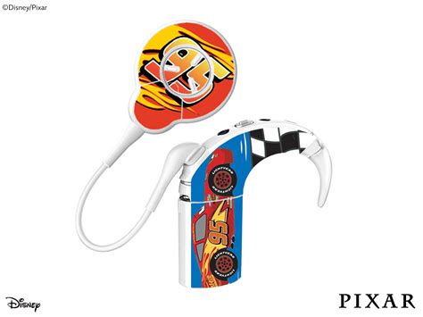 Cochlear Nucleus 7 Sound Processor Skins Stickers Pixar Cars Mcqueen Nucleus 7 Pixar