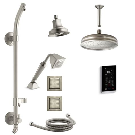 Kohler K Margaux Dtv28hr Margaux Dtv Hydrorail Shower System With