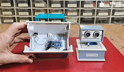 diy arduino 超声波声呐——tft 显示屏上的“雷达” df创客社区