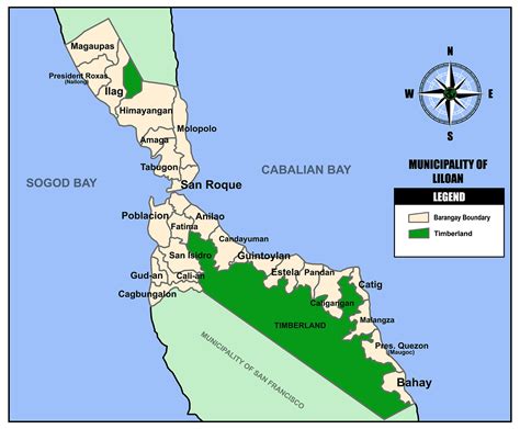 Liloan Barangay Subdivision Province Of Southern Leyte