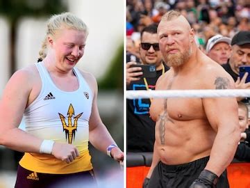 Brock Lesnars Daughter Mya Sets Shot Put Record At Colorado State News18