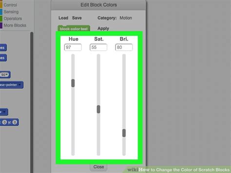 How To Change The Color Of Scratch Blocks Steps With Pictures