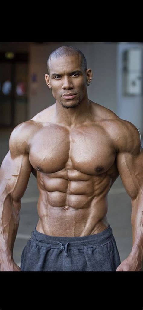 Pin By RJ On Black Muscle Men Black Muscle Men Black Bodybuilder Muscular Men