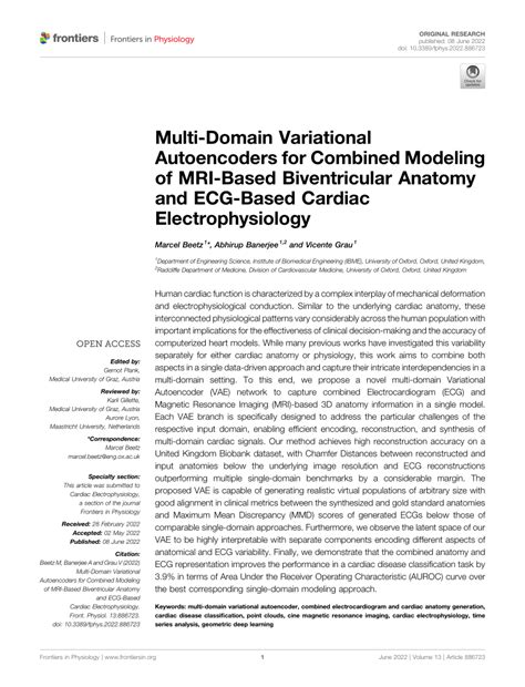 pdf multi domain variational autoencoders for combined modeling of