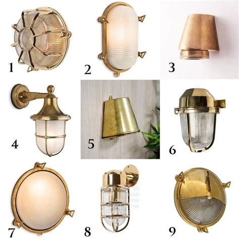 Brass Outdoor Wall Lights Luxplan Lighting Design
