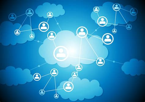 Premium Vector Technology Web Communication Abstract Background