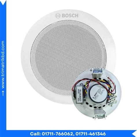 Bosch Lc3 Um06 In 6w Abs White Ceiling Speaker