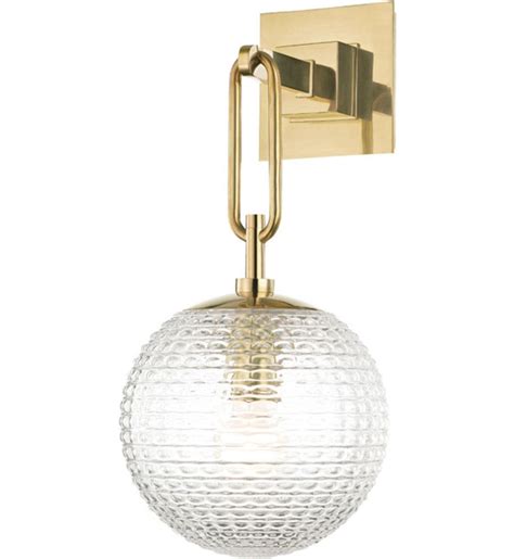 Hudson Valley 7101 Agb Jewett 26 Wall Sconce Wall Sconces Wall