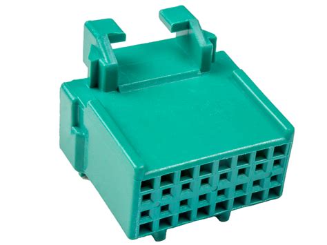 Aptiv Delphi 16 Way Green Micro Pack 100 Unsealed Female Connector