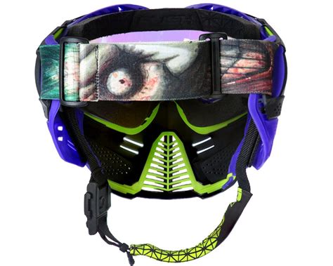 Push Unite Airsoft Mask W Revo Lens Joker