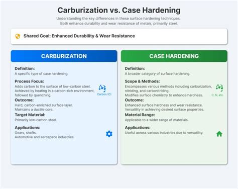 Carburization Vs Case Hardening Whats The Difference Artizono