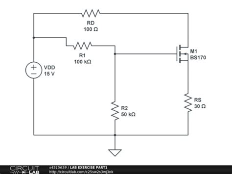 LAB EXERCISE PART1 CircuitLab LAB EXERCISE PART1 CircuitLab