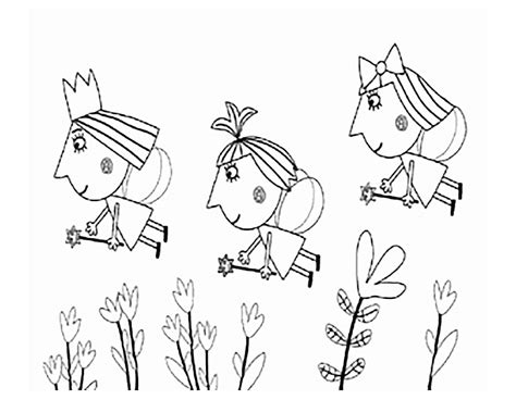 Ben And Hollys Little Kingdom Coloring Pages