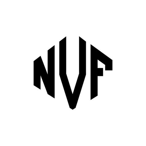 Premium Vector Nvf Letter Logo Design With Polygon Shape Nvf Polygon