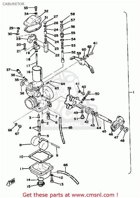 Yamaha Tt500 Offroad 1978 Usa Canada Parts Lists And Schematics