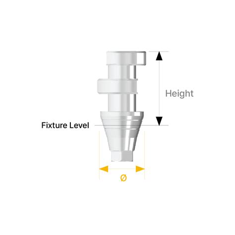 12r Pick Up Impression Coping Hex M2 Zeros Implant