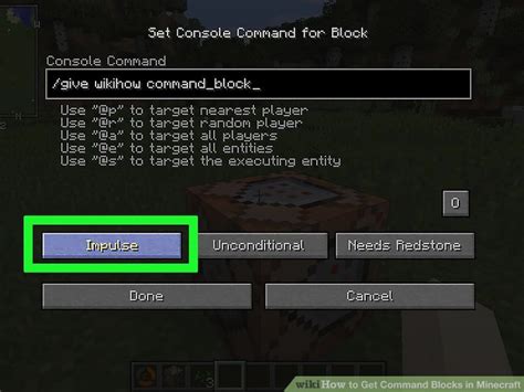 How To Get A Command Block In Minecraft Using Commands At Mitchell