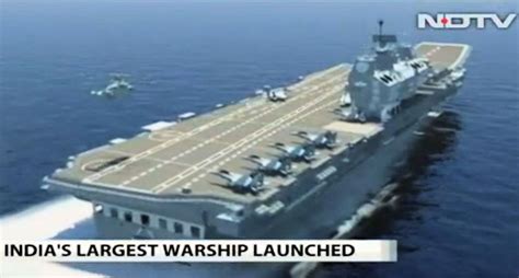 Vikrant Class Indigenous Aircraft Carrier Iac