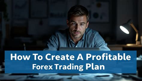 How To Create A Profitable Forex Trading Plan