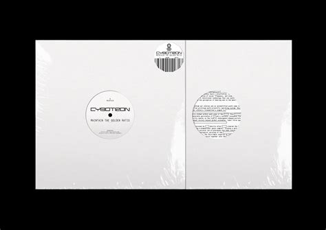 Cybotron L Maintain The Golden Ratio L Tresor313ep1 L 12 Tresor Berlin