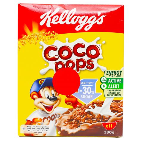 Kelloggs Coco Pops 30 Less Sugar Value Pack 330 G Online At Best
