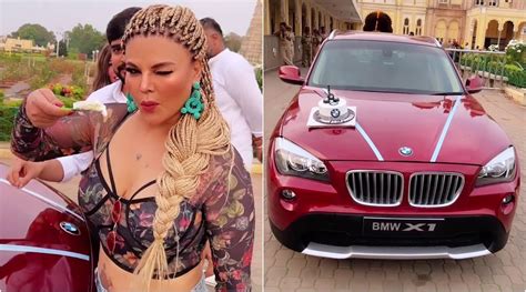 Rakhi Sawant Gets Bmw X1 Worth Rs 40 Lakh As A T Months After She Said She Cant Afford