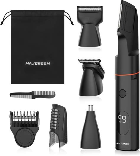 Maxgroom Manscape Body Hair Trimmer For Men Waterproof