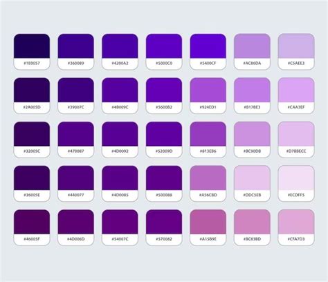 What Is The Hex Code For Lavender Light Purple