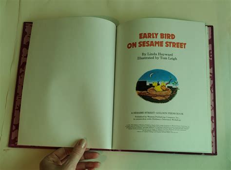 Vintage Sesame Street Book Club Books Etsy