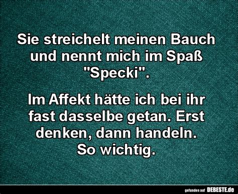Sie Streichelt Meinen Bauch Und Nennt Mich Im Spaß Specki Im Debestede