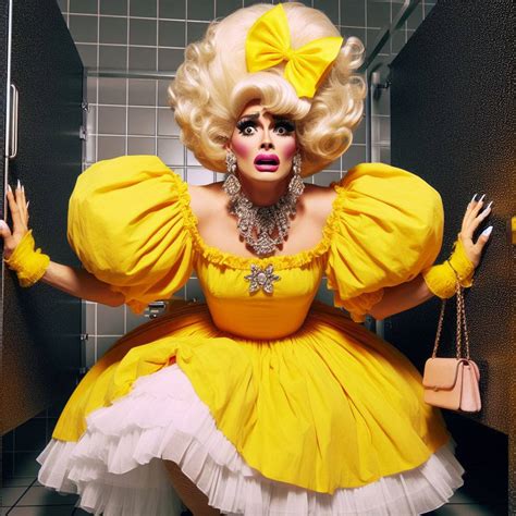 Hiding In The Stall By The Frilly Salon On Deviantart