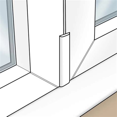 Plastic Edging Trim Bead Strip Cloaking Fillet D Mould Window