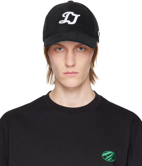 ader error black six panel variant cap ader error