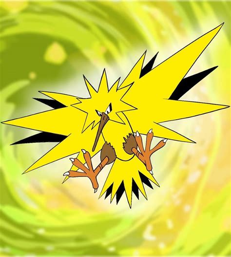 How To Draw Zapdos Pokemon Draw Central Drawings Zapdos Pokemon Draw