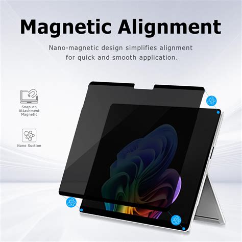 Megoo Privacy Screen Protector For Surface Laptop 7 15 Inch