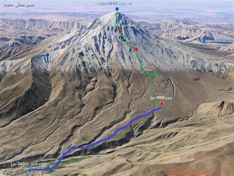 راهنمای صعود به دماوند، بلندترین قله ایران اسنوهاک مگ