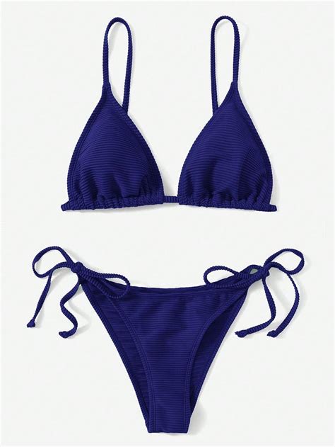Biquini Azul Royal Acessórios Para Piscinas Biquínis Roupas Praianas