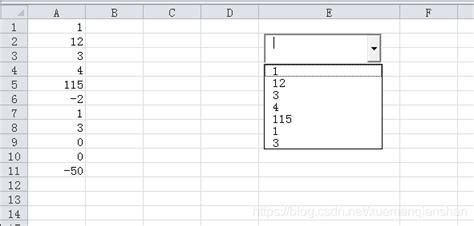 Vba，群里求助的例子，处理数据后显示在combobox（组合框）里redim 不重置 Csdn博客