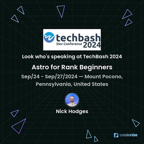 Techbash Foundation On Linkedin Astro Kubernetes Techevent