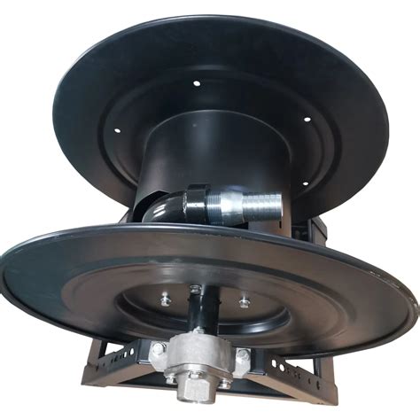 Factory Direct Supply 15 Inlet Manual Hose Reel For Vehicle Mounting Hand Crank Reel And
