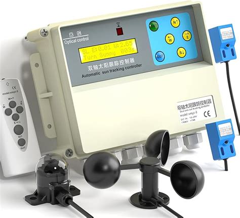 Dual Axis Solar Tracker Controller Automatic Sun Tracking
