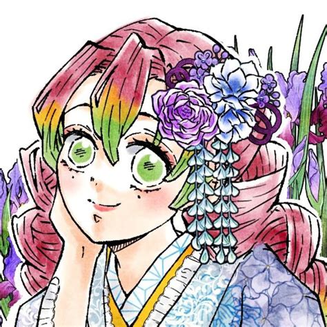 Pin On Mitsuri Manga Color♡