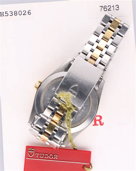 Tudor 76213 36mm Paper Gold Bezel Extratime
