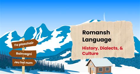 Romansh Language History Dialects And Culture